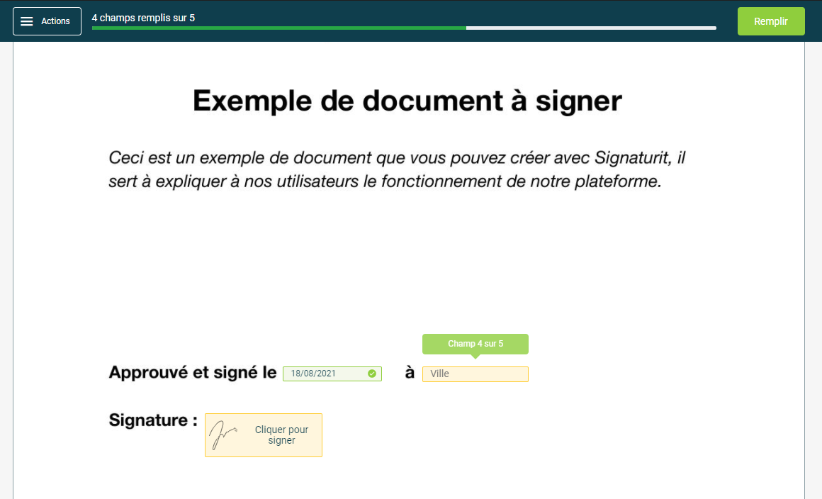Comment signer ou faire signer des documents rapidement ? | Signaturit